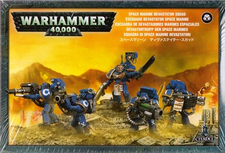Space Marine Devastator Squad – The Geek Home